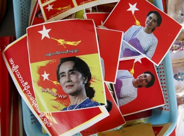 Voting underway in Myanmar's first free election for 25 years