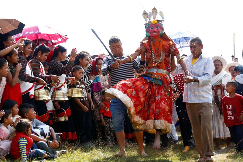 Shikali festival observed in Khokana (Photo Feature)