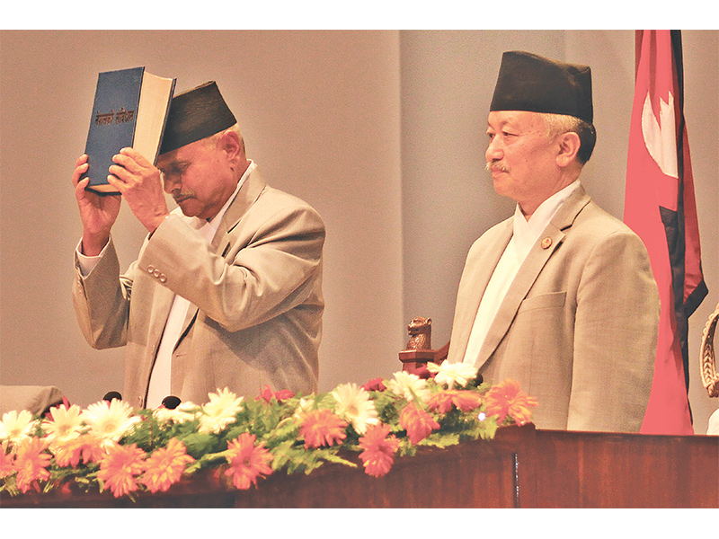 Constitution promulgated