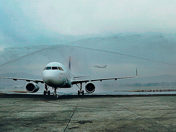 NAC’s new jet touches down