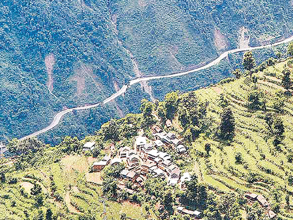 Government set to widen road along Trishuli