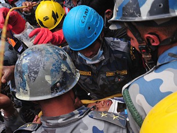 15-year-old boy rescued alive after 120 hours