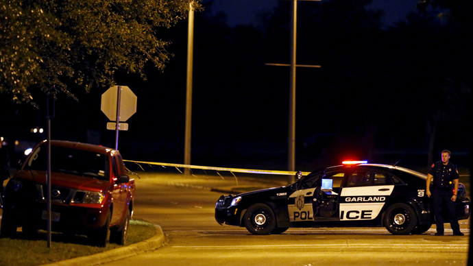 Gun attack at Dallas police headquarters