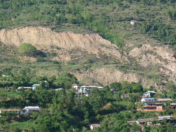 Scores of houses in Kavre at high risk of landslide