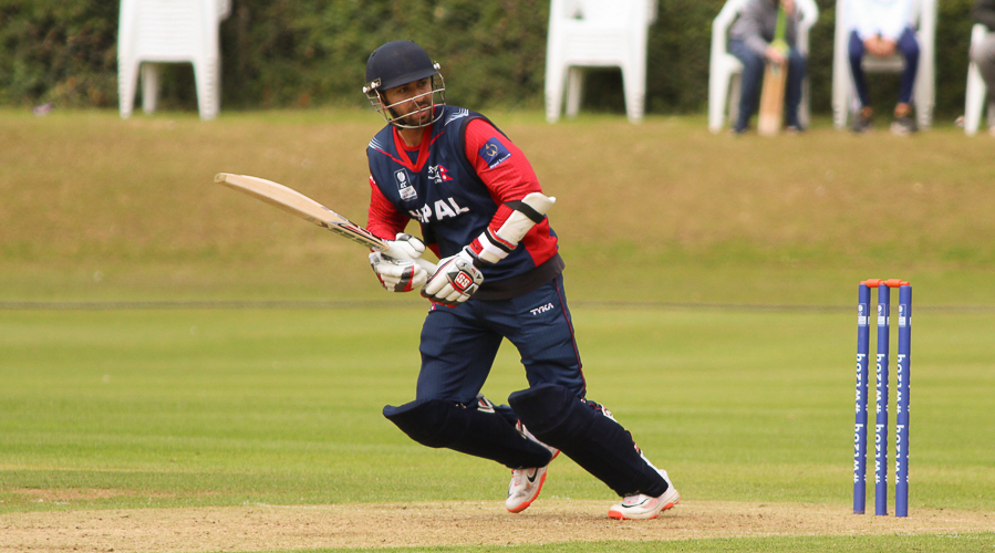 Nepal set Scotland for 168-run target