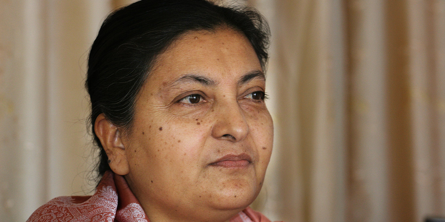President Bhandari to arrive in Nawalparasi on Saturday