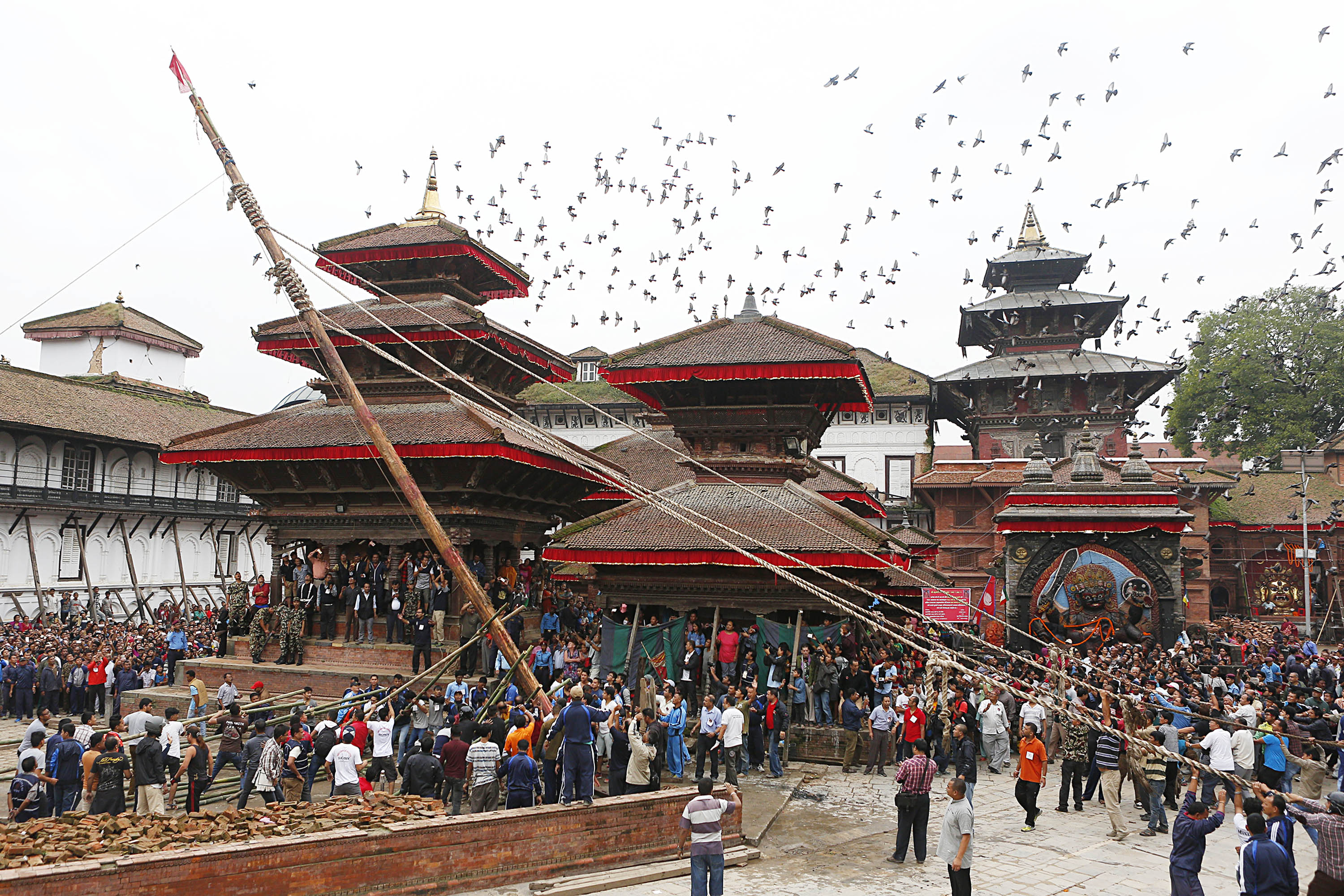 Indra Jatra begins (Photo feature)