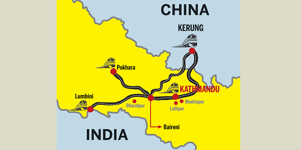 Two Chinese companies keen to build rail network in Nepal