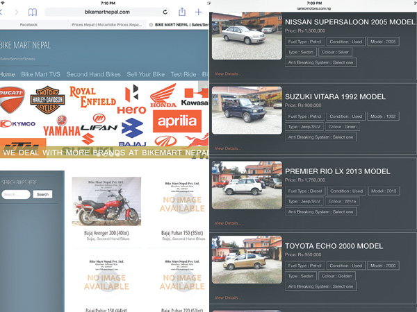 Online sales of used cars on the rise