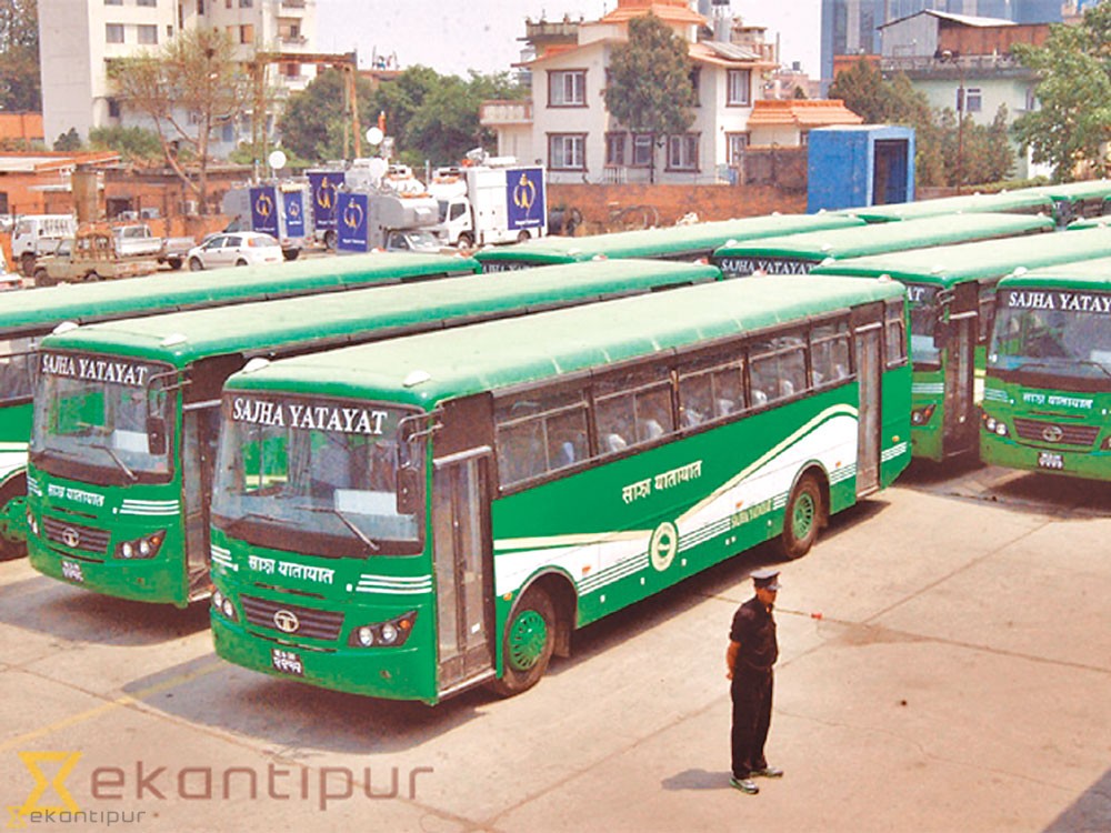 Sajha starts bus service to Birgunj