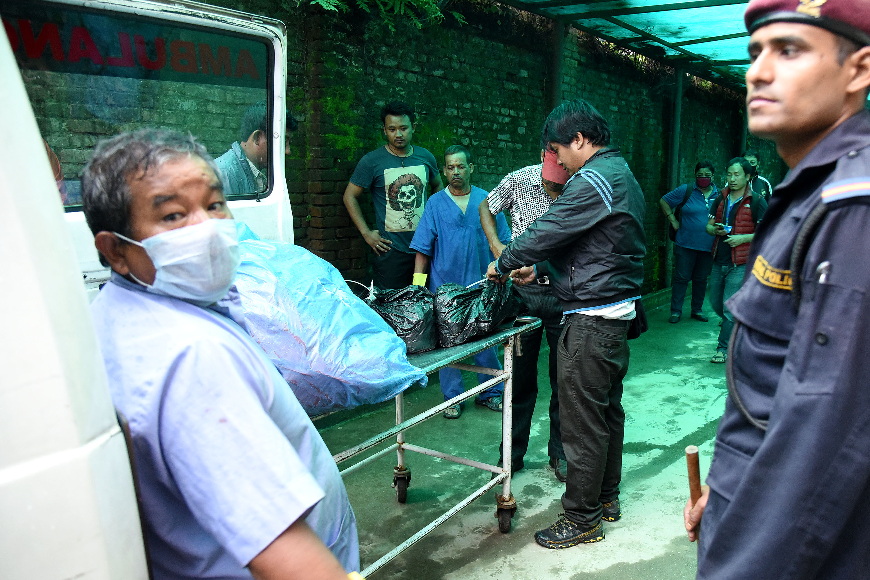 Fishtail Air helicopter crash: Bodies brought to Kathmandu for post-mortem