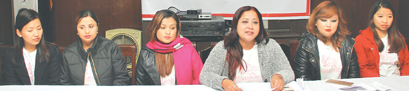 Women artists unite for a cause
