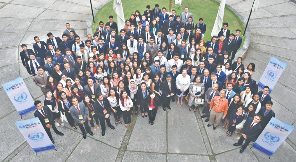 Model United Nations conference opens