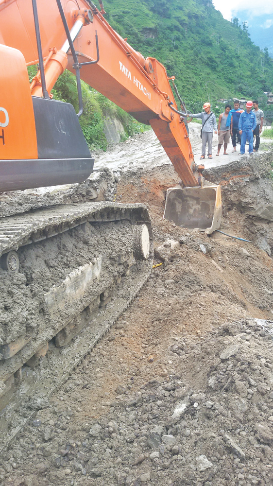 26-km track to link Barhabise with Tatopani