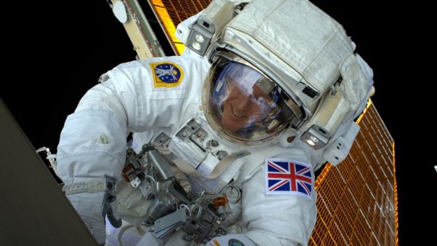 UK astronaut Tim Peake boards capsule for return to Earth
