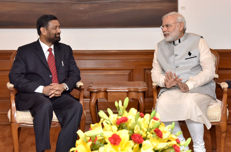 Nidhi meets Indian PM Modi, conveys Dahal's 'special message'