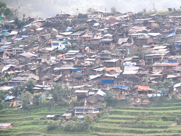 Earthquake anniversary: Barpak, the epicentre, still in ruins