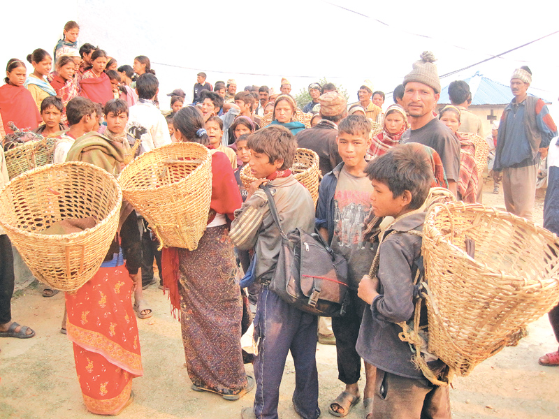 Food shortage stares Karnali folk