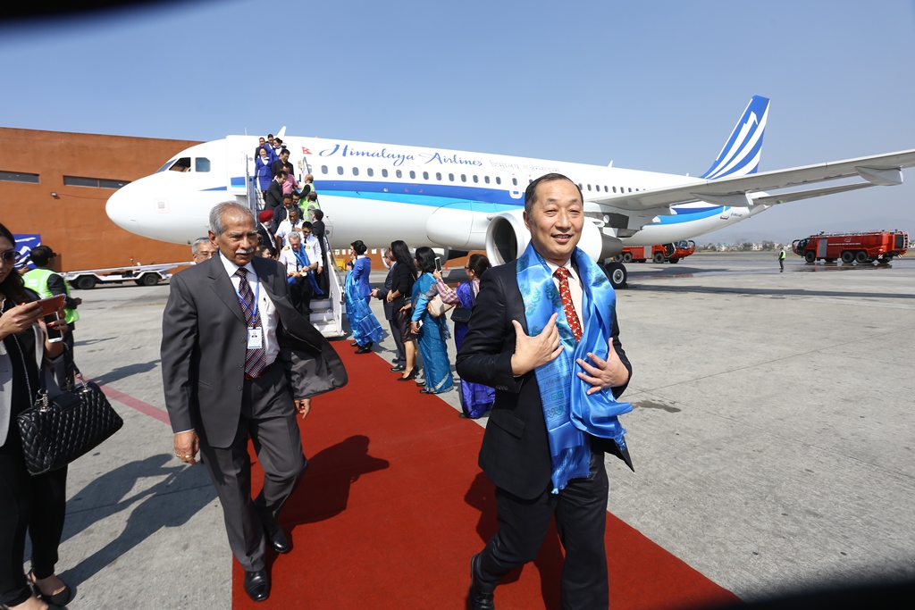 Himalaya takes delivery of its first jet