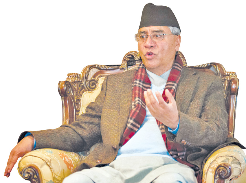 Interview Sher Bahadur Deuba