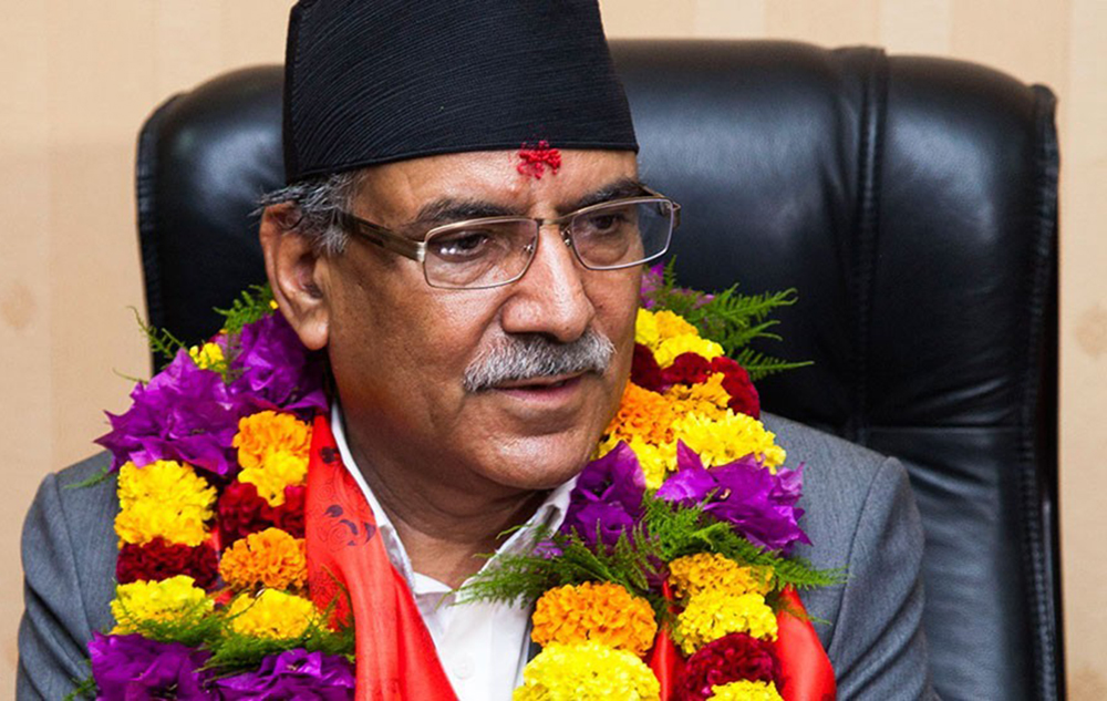 PM Dahal stresses on national consensus for addressing national issues