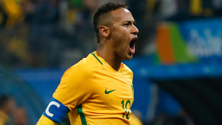 Rio Olympics 2016: Neymar scores as Brazil reach semi-finals