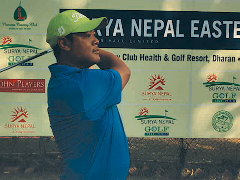 Shrestha opens up four-stroke lead