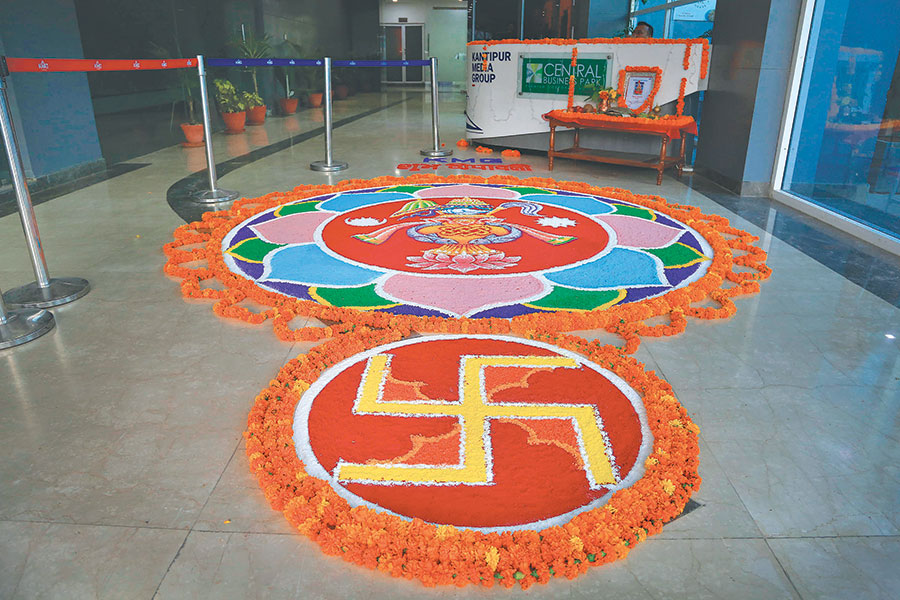 Colourful celebrations of Tihar (In photos)
