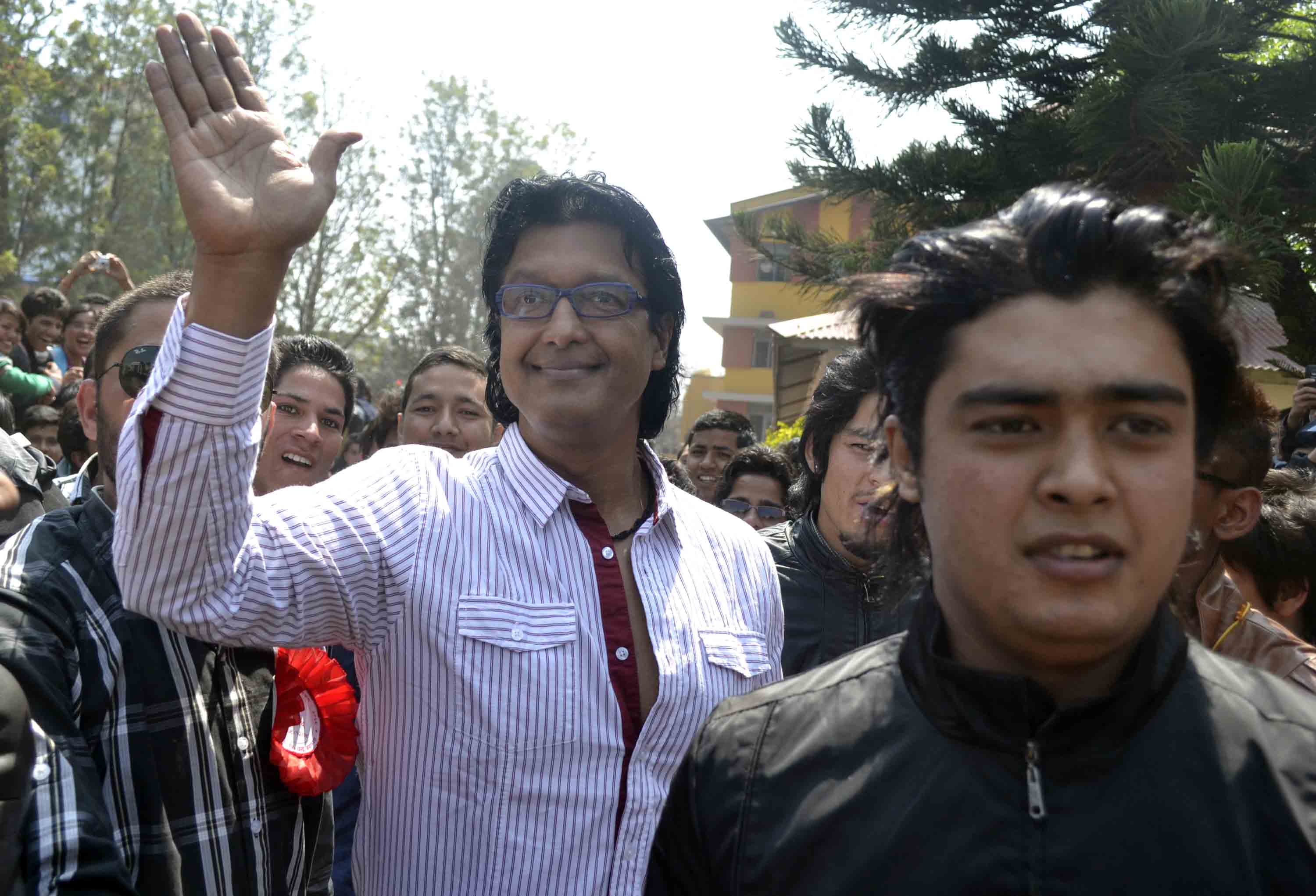 Rajesh Hamal Brother