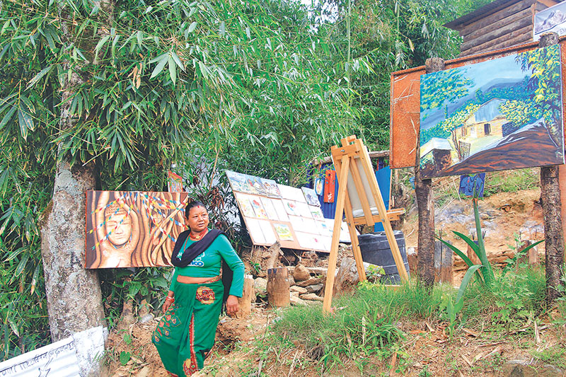 Transforming Gairimudi with art