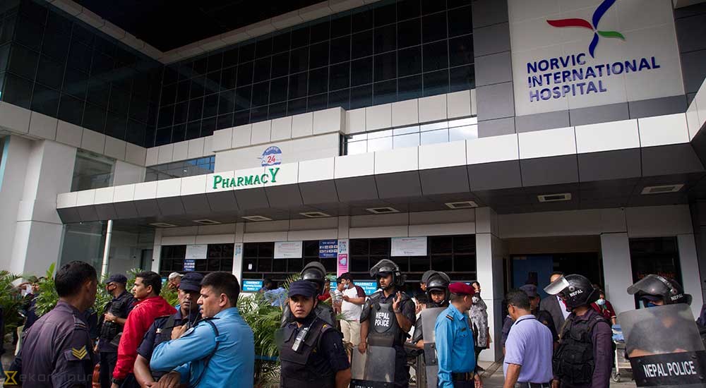 Norvic hospital tense after infant’s death