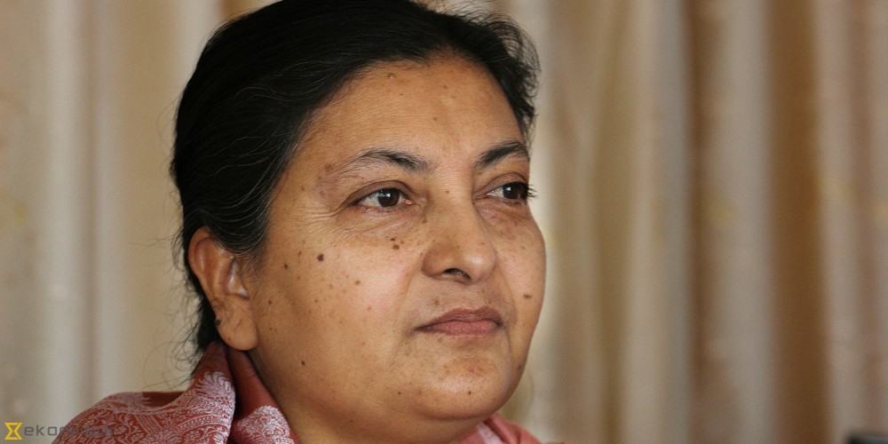 Reconstruction foremost priority to boost tourism: Prez Bhandari