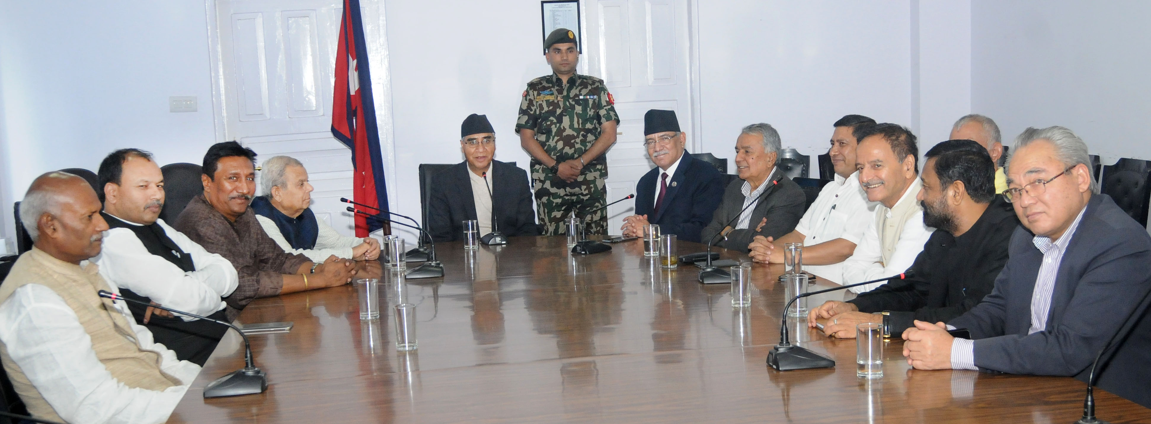 Ruling parties, RJP-N meet underway