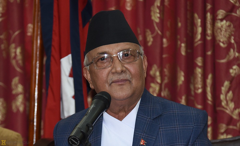 KP Oli 'surprised' by NC’s election results