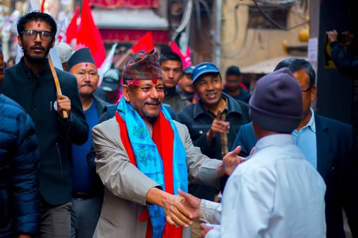 Former KMC mayor Sthapit wins from Ktm-6 (A)