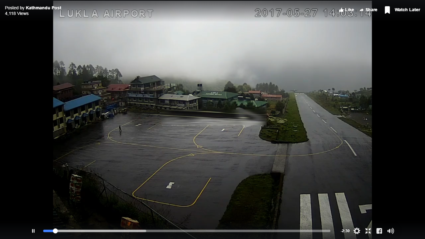 Death Plunge: Exclusive footage shows Goma Air crash at Lukla Airport ...