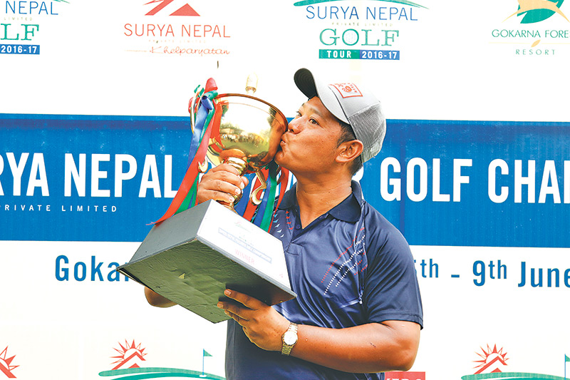 Shrestha claims title, yet again