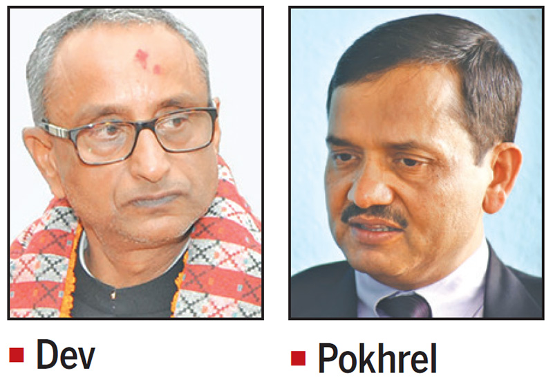 EC asks Dev, Pokhrel to furnish clarification