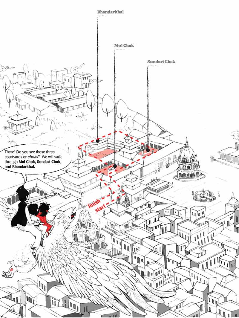 Hunting for treasures at Patan Durbar