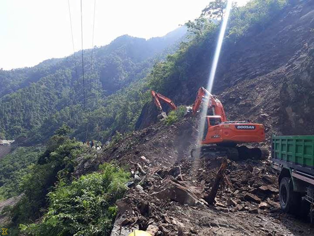 Obstructed Narayangarh-Muglin road section resumes
