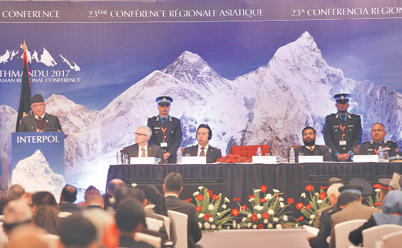 Interpol Asia Conference kicks off in Kathmandu