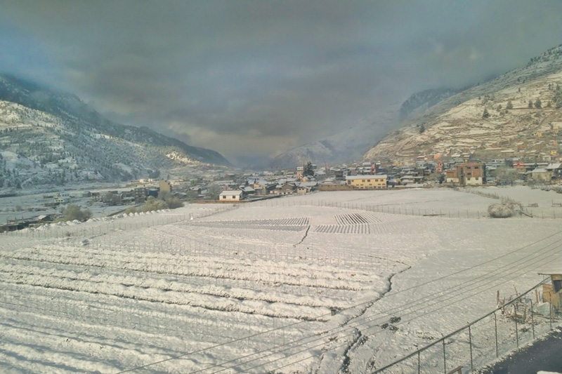 Snow, cold paralyse life in Karnali region