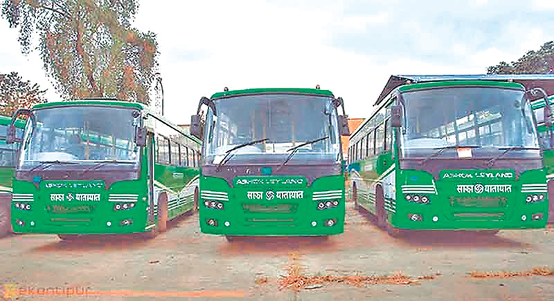 20 Sajha buses to begin service in Bhaktapur route from tomorrow
