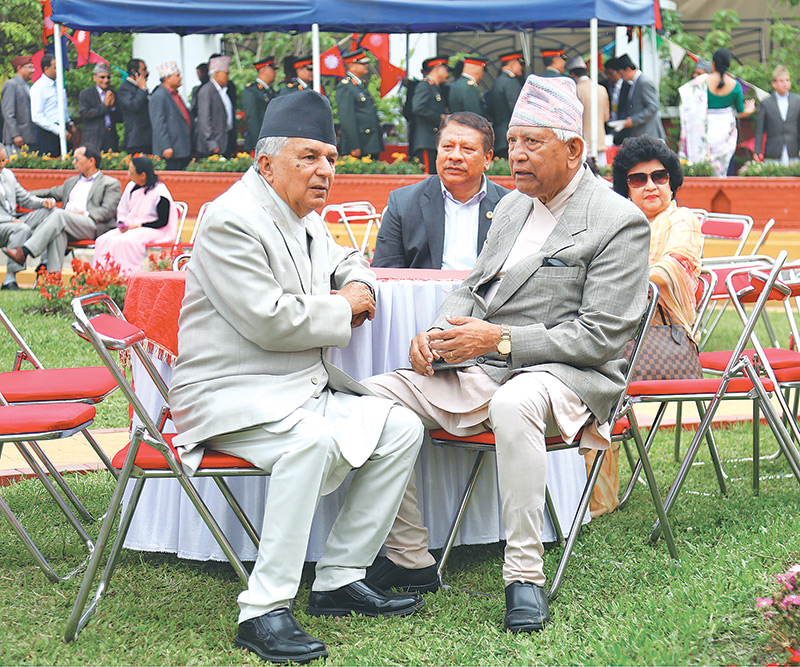 President holds tea party on the eve of Republic Day (with photos)