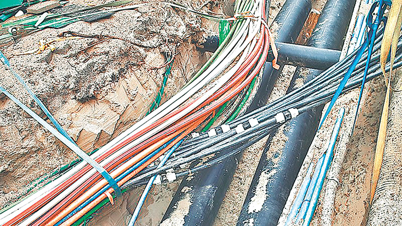 Power cables to be laid underground in central Ktm
