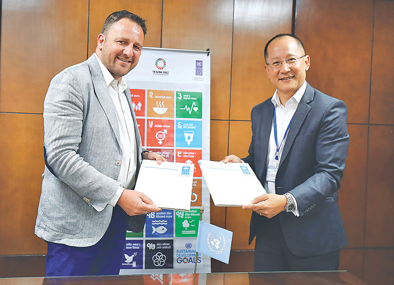 UN and Yeti Airlines sign pact to promote SDGs