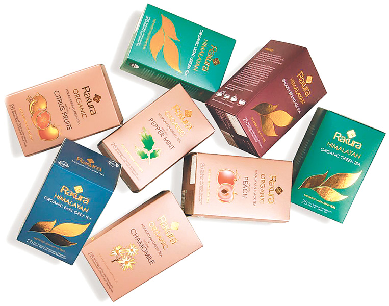 Rakura launches 8 new varieties of organic tea