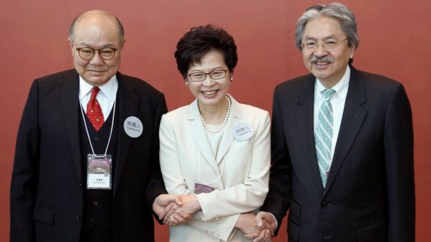 Hong Kong election: Carrie Lam becomes first female leader