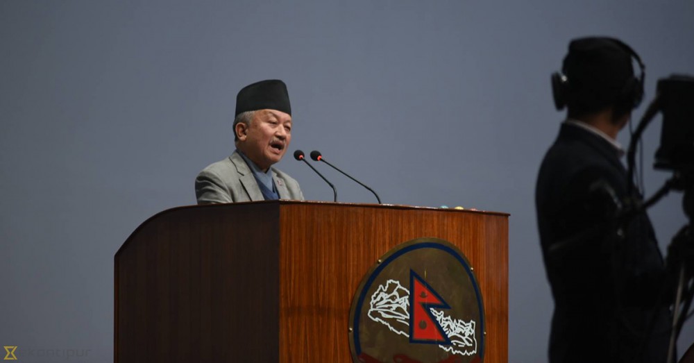 UML leader Nembang says party against statute amendment bill