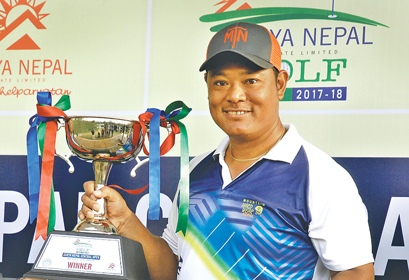 Shrestha lifts 38th career title